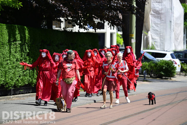 Opnieuw Rode Lijn-demonstratie voor Gaza Malieveld Den Haag - District8.net