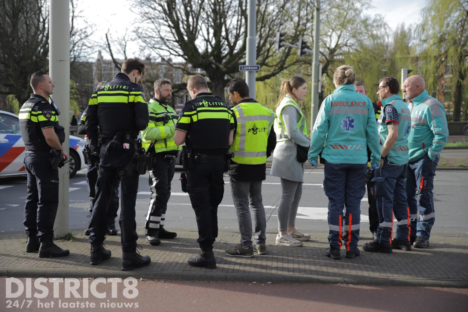 Kind op fiets zwaargewond na aanrijding met vrachtwagen Lijnbaan Den Haag - District8.net
