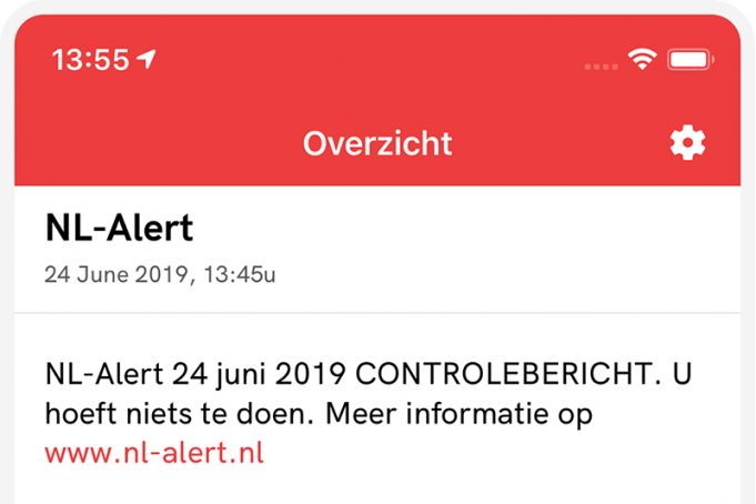 App toont NL-Alerts bijvoorbeeld bij je oma (en je andere favoriete ...